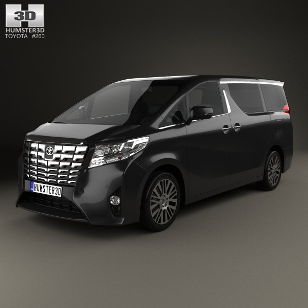 3D toyota alphard cis model - TurboSquid 1232146