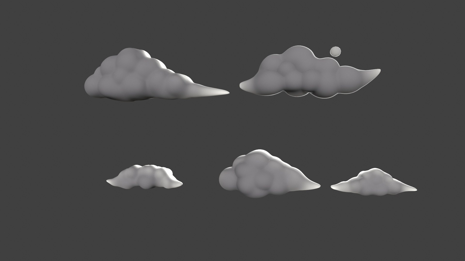 Clouds 3D Model 3D Model - TurboSquid 2210238