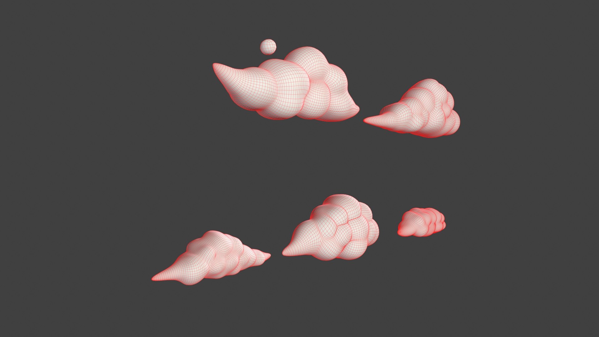 Clouds 3D Model 3D Model - TurboSquid 2210238