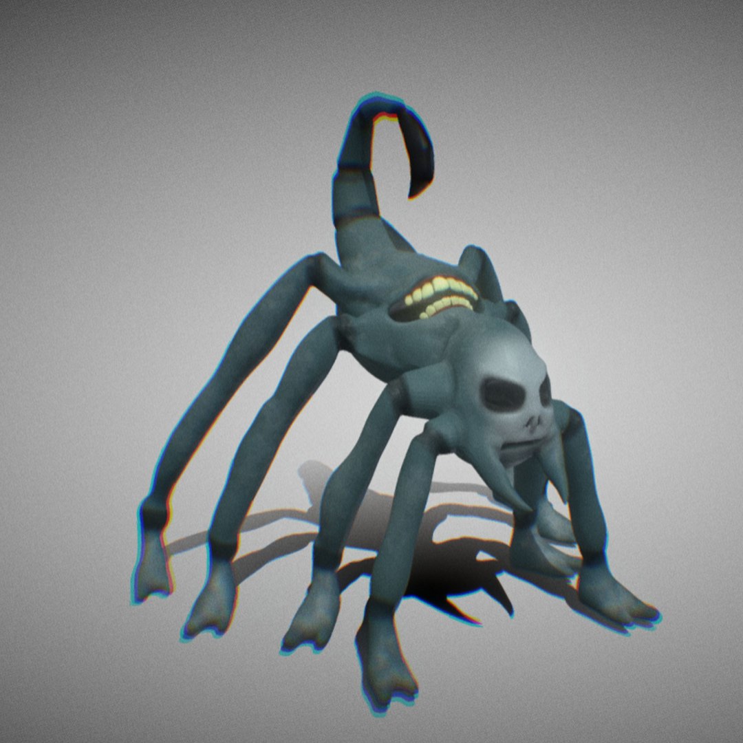 3D Model Spider Creature - TurboSquid 1564969