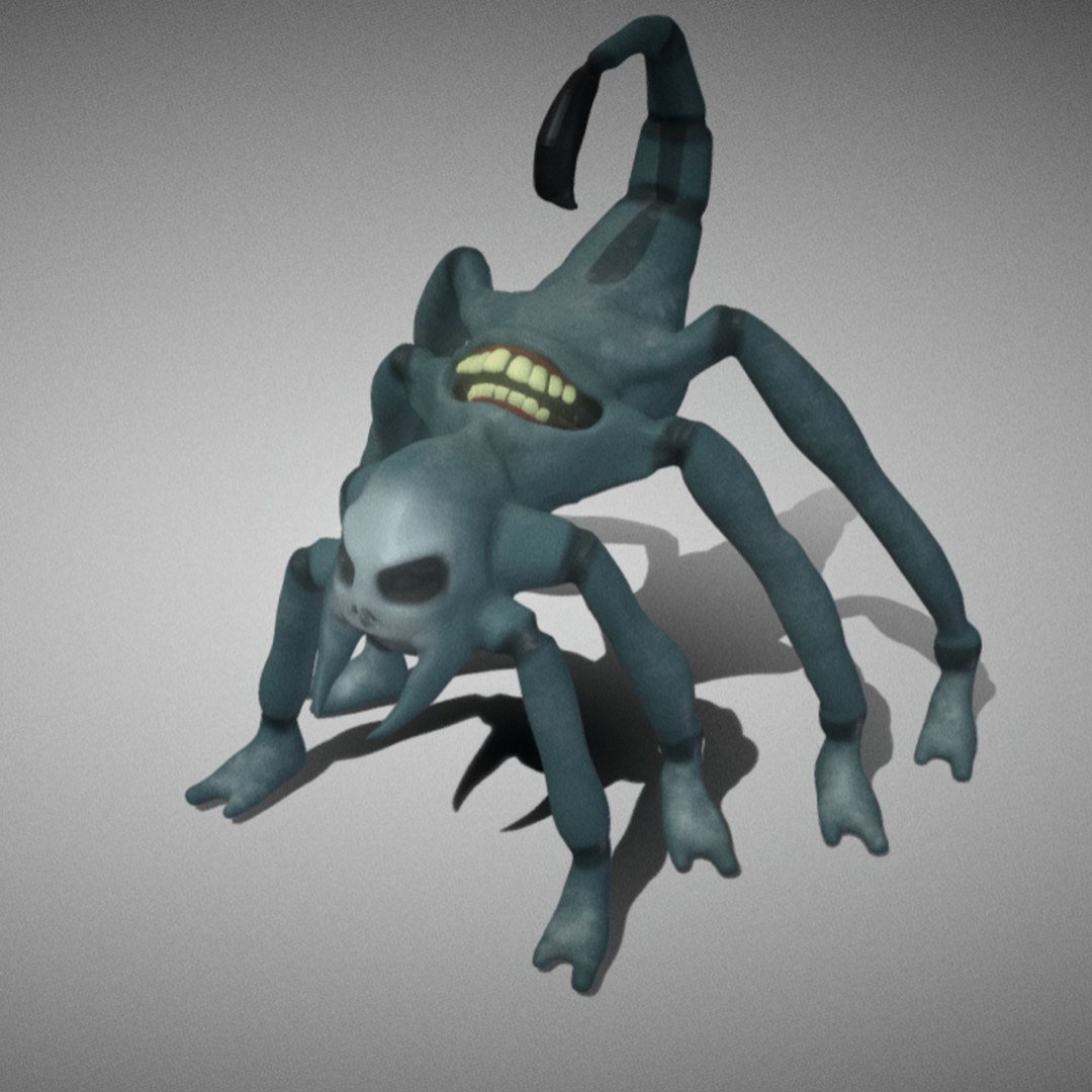 3D Model Spider Creature - TurboSquid 1564969