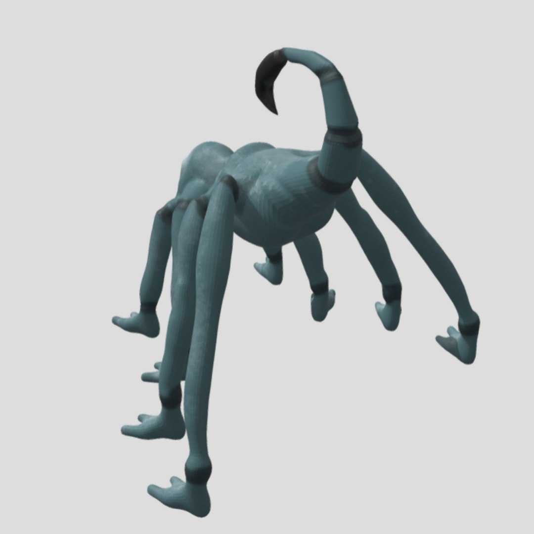 3D Model Spider Creature - TurboSquid 1564969