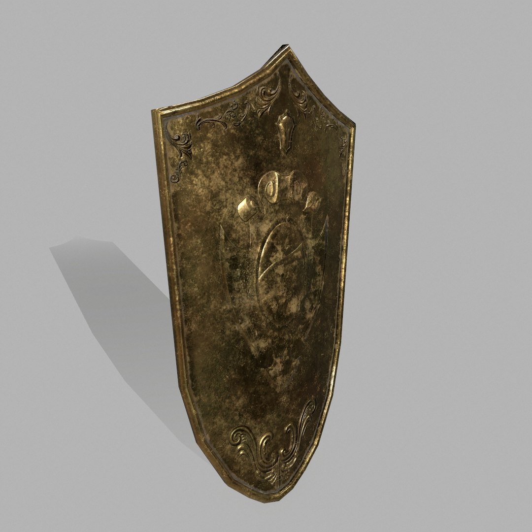 3D Shield - TurboSquid 1351848
