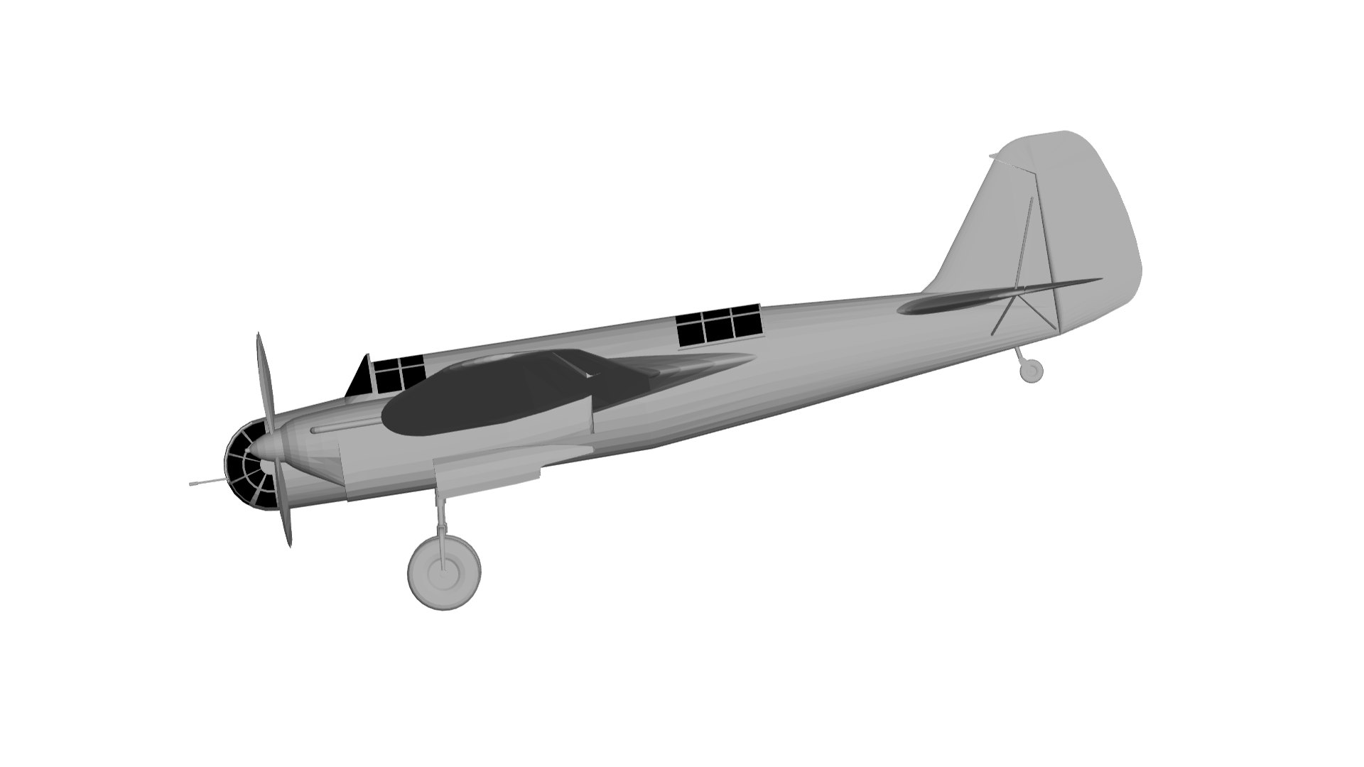 3D Tupolev SB Model - TurboSquid 1989596