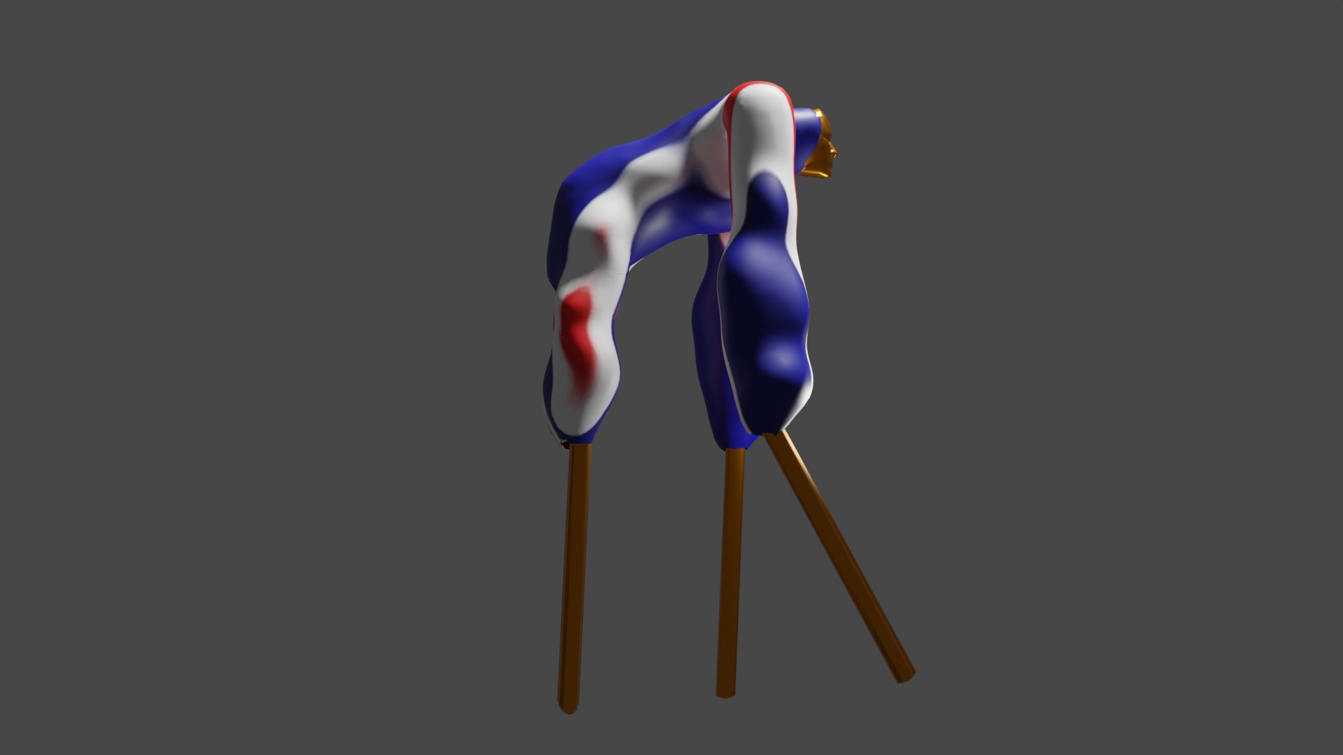 3D Stilt Creature Model - TurboSquid 2018296