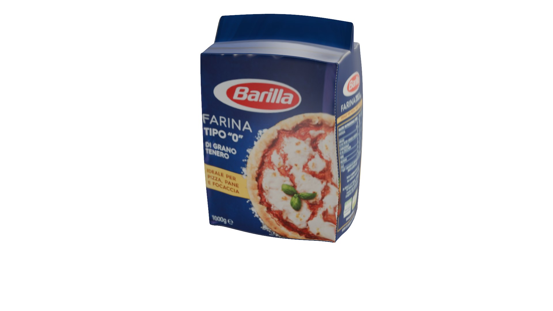 3D Model Barilla Flour - TurboSquid 2191383