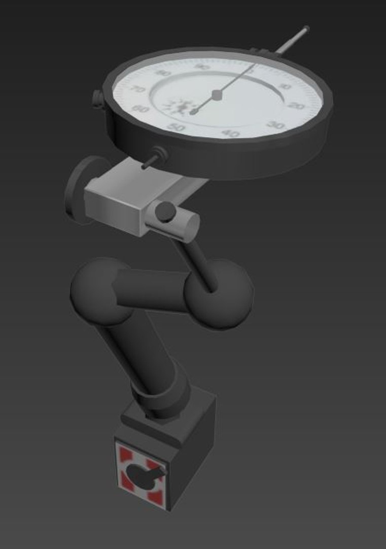 Dial Indicator 3d Max