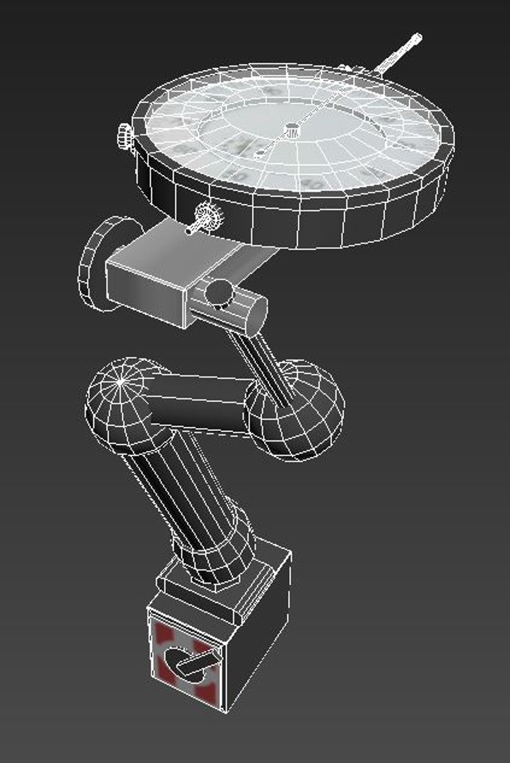 Dial Indicator 3d Max