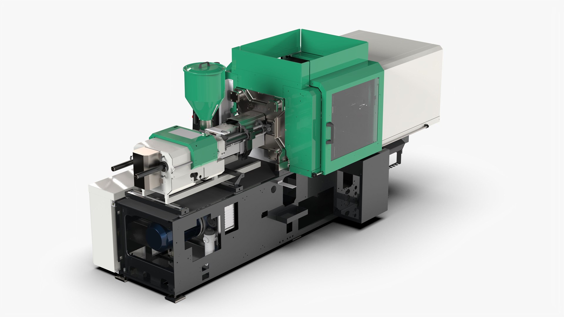 3D Automatic Frank Injection Molding Machine Model - TurboSquid 1994825