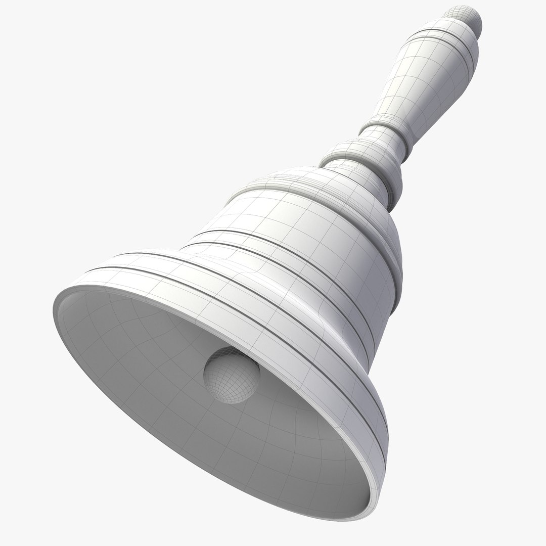 3D Hand Bell - TurboSquid 2035188