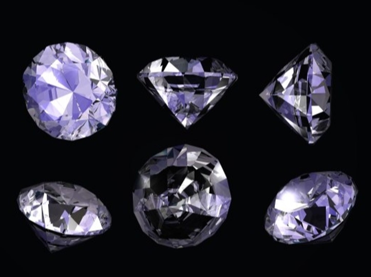 3ds Max Diamond Gem