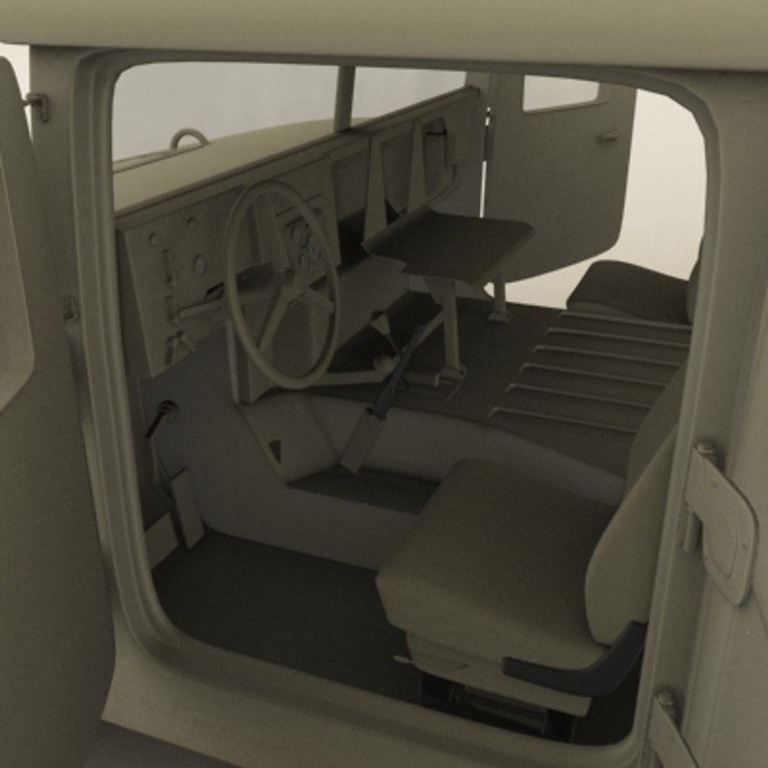 Realistic Hmmwv Military Humvee 3d Model