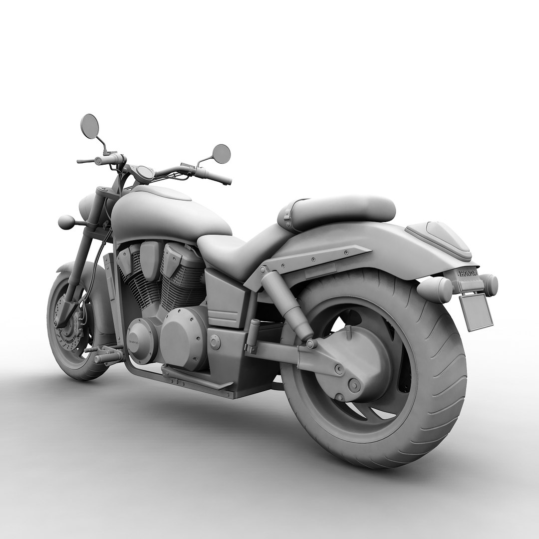 3d Honda Vtx Model