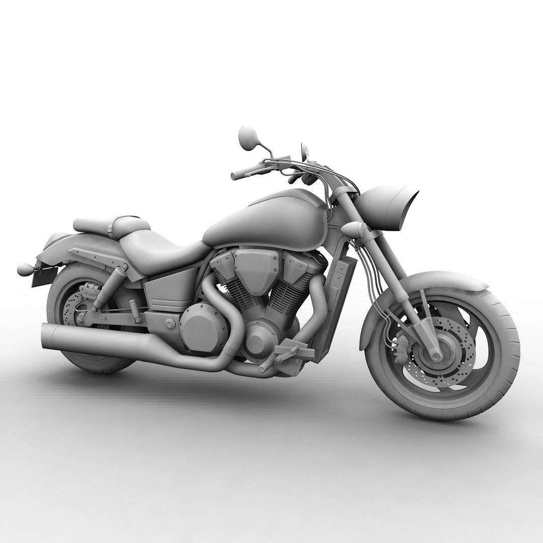 3d Honda Vtx Model
