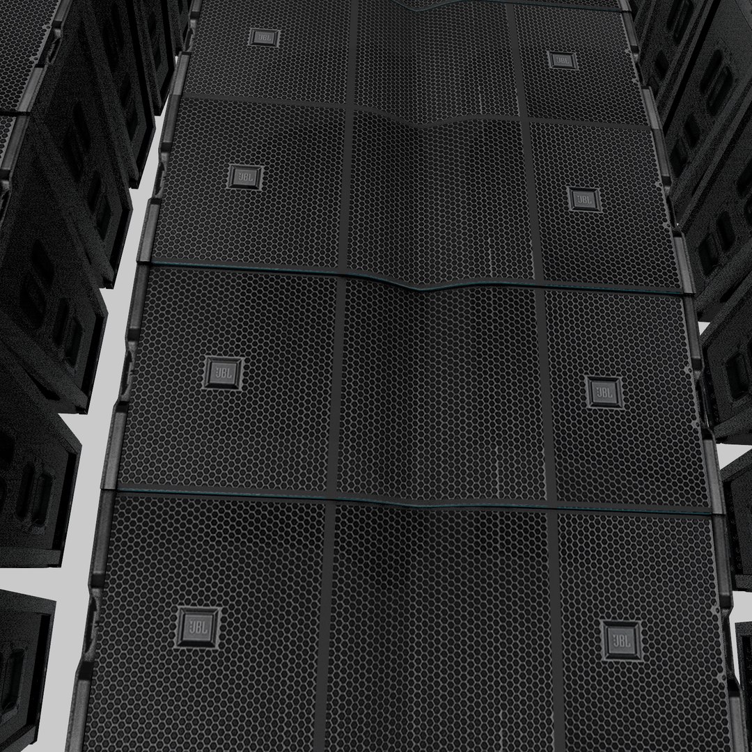 Jbl Vtx Line Array 3d 3ds