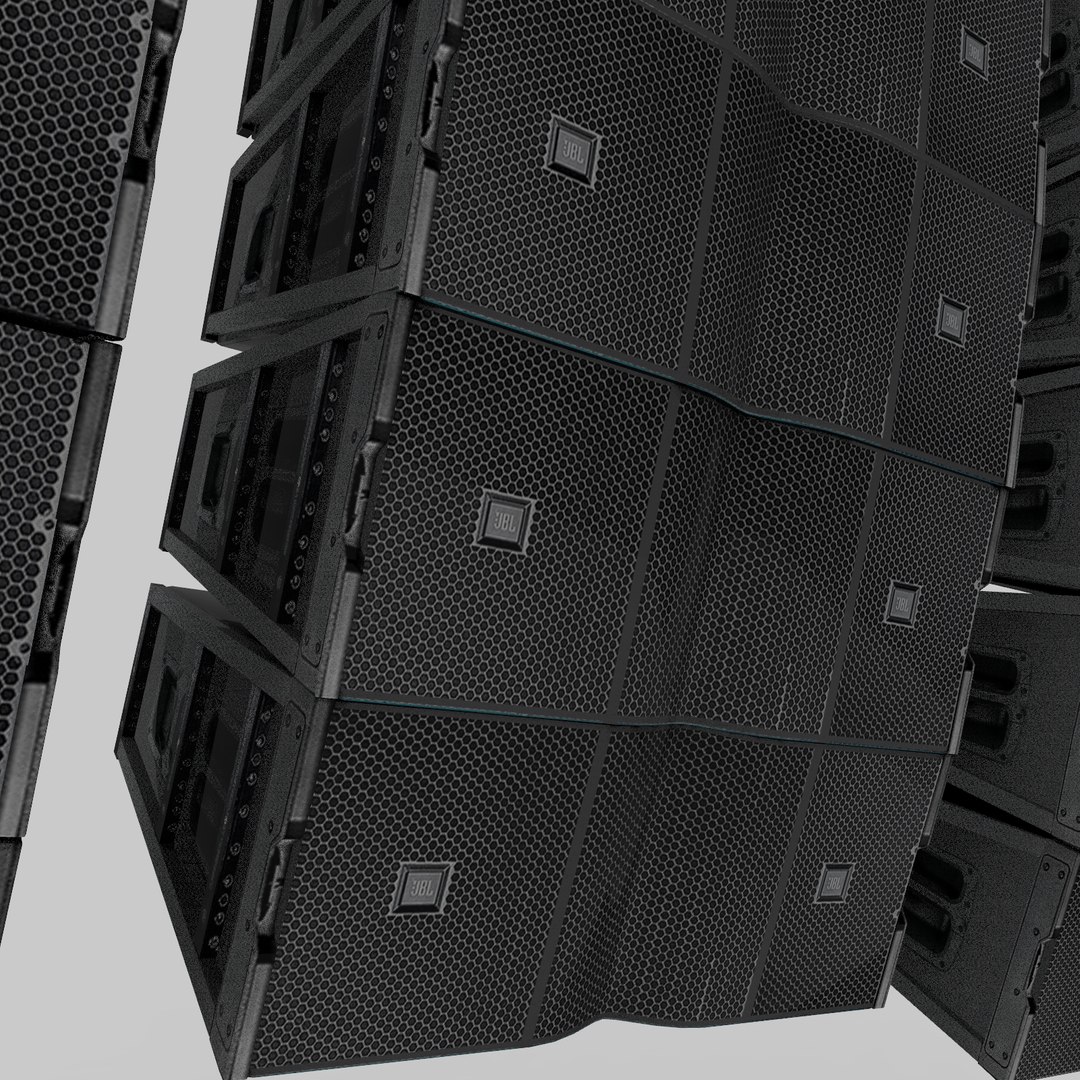 Jbl Vtx Line Array 3d 3ds