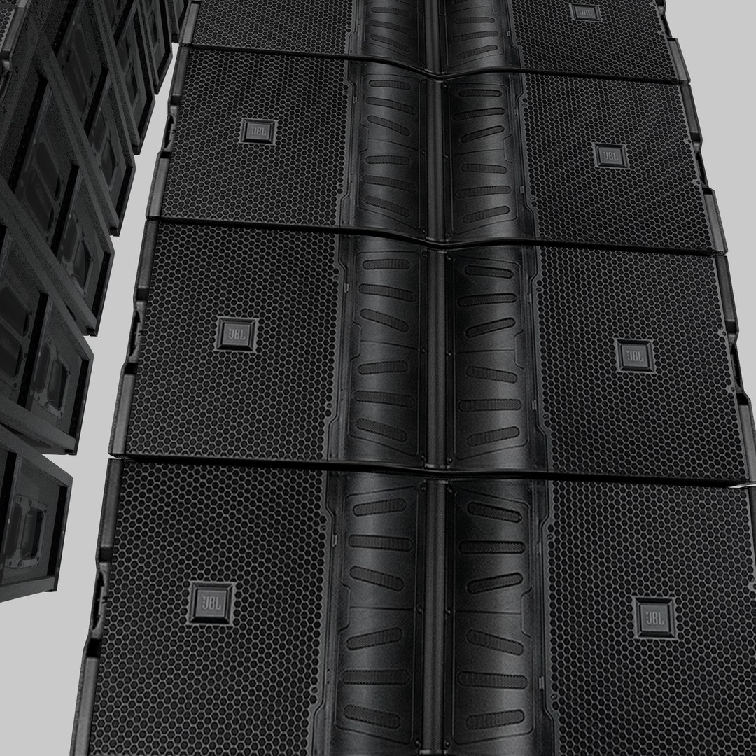 Jbl Vtx Line Array 3d 3ds