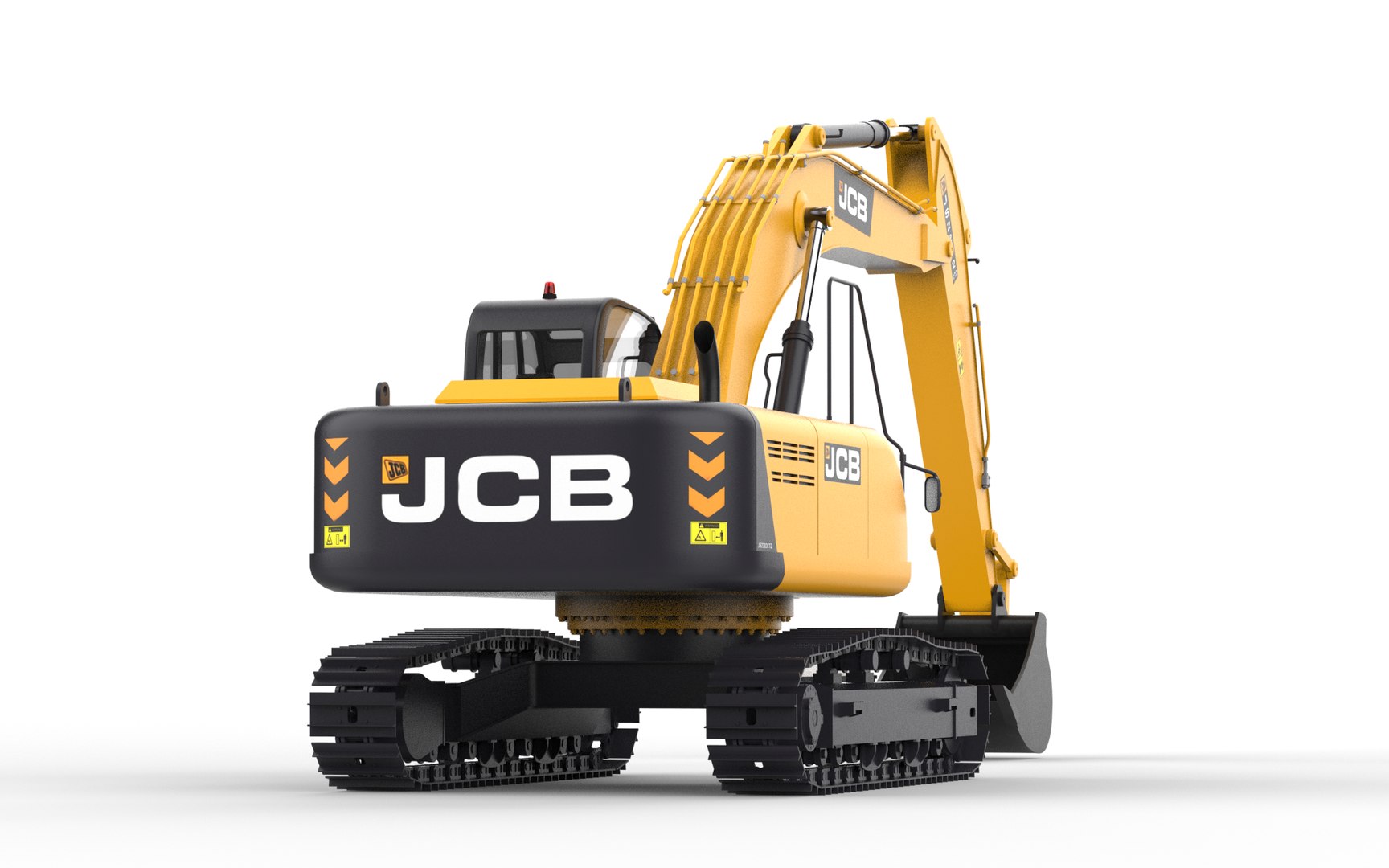 Jcb Js220 Excovator 3D Model - TurboSquid 2253185