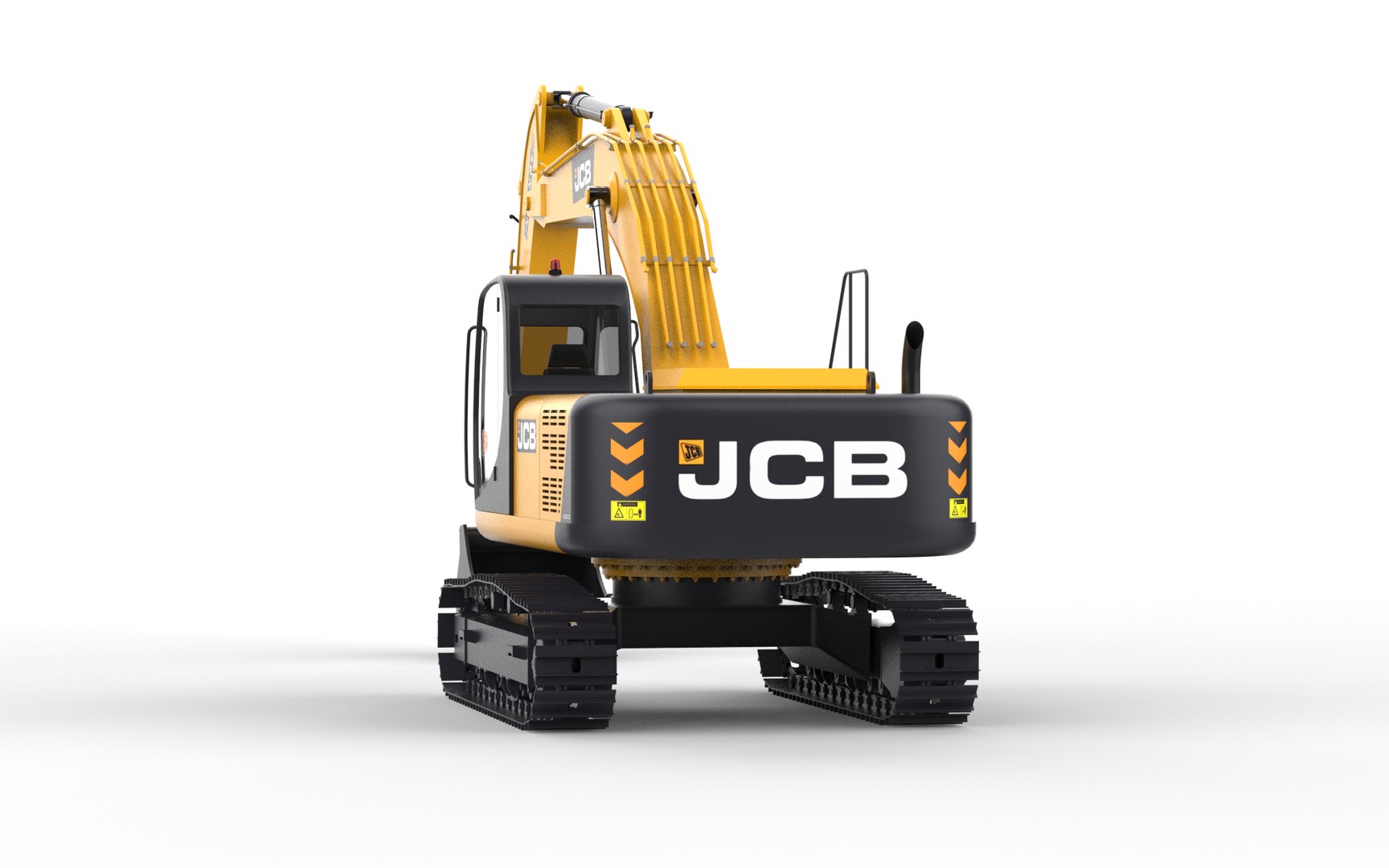 Jcb Js220 Excovator 3D Model - TurboSquid 2253185