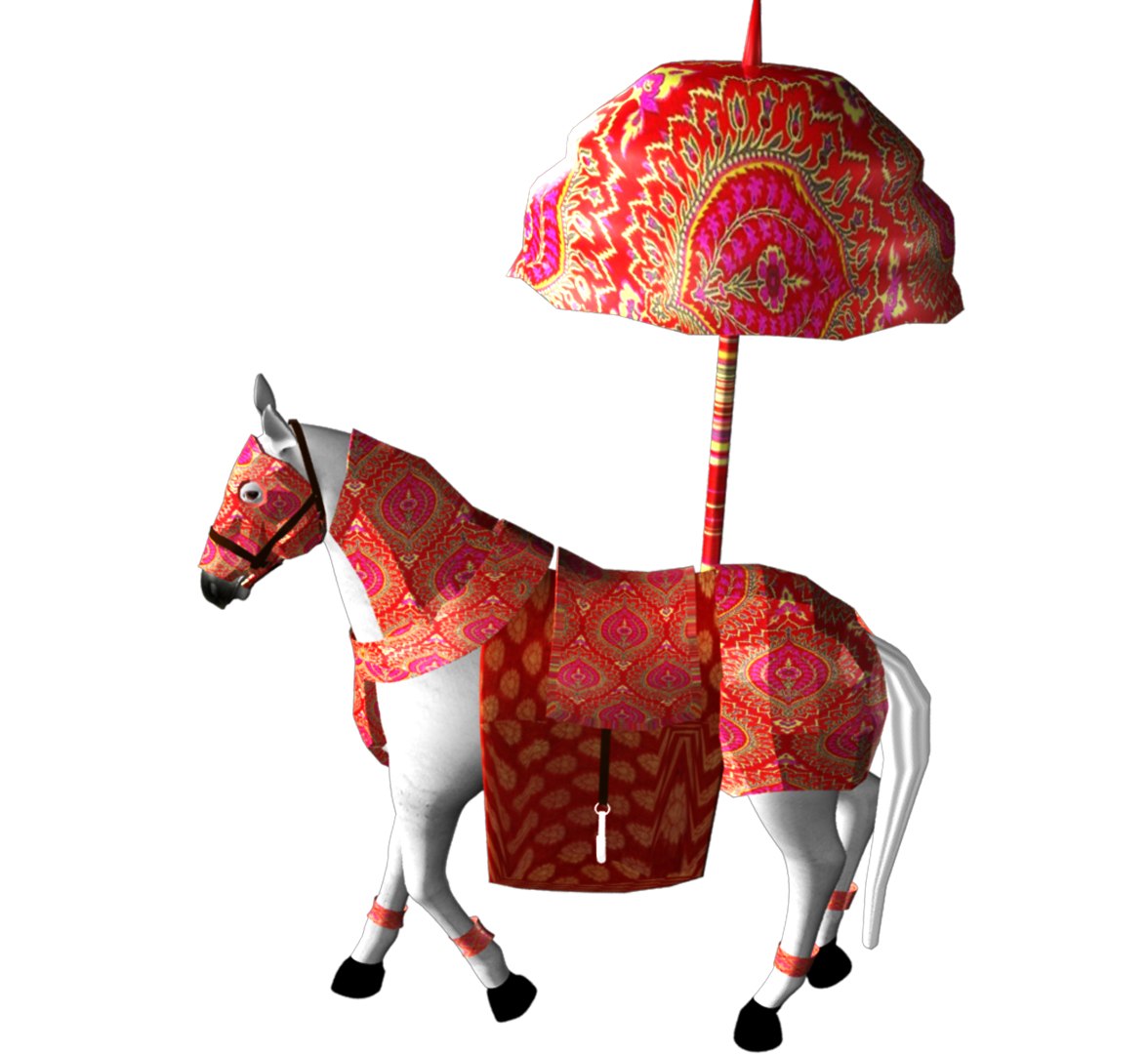 3D Indian Wedding Horse Animations - TurboSquid 1371190