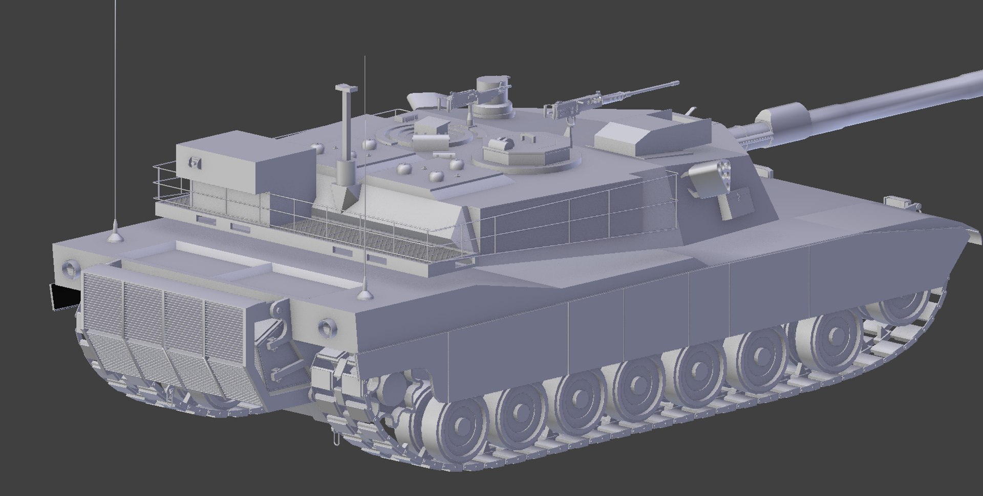Free Abrams Tank 3D Model - TurboSquid 1251659