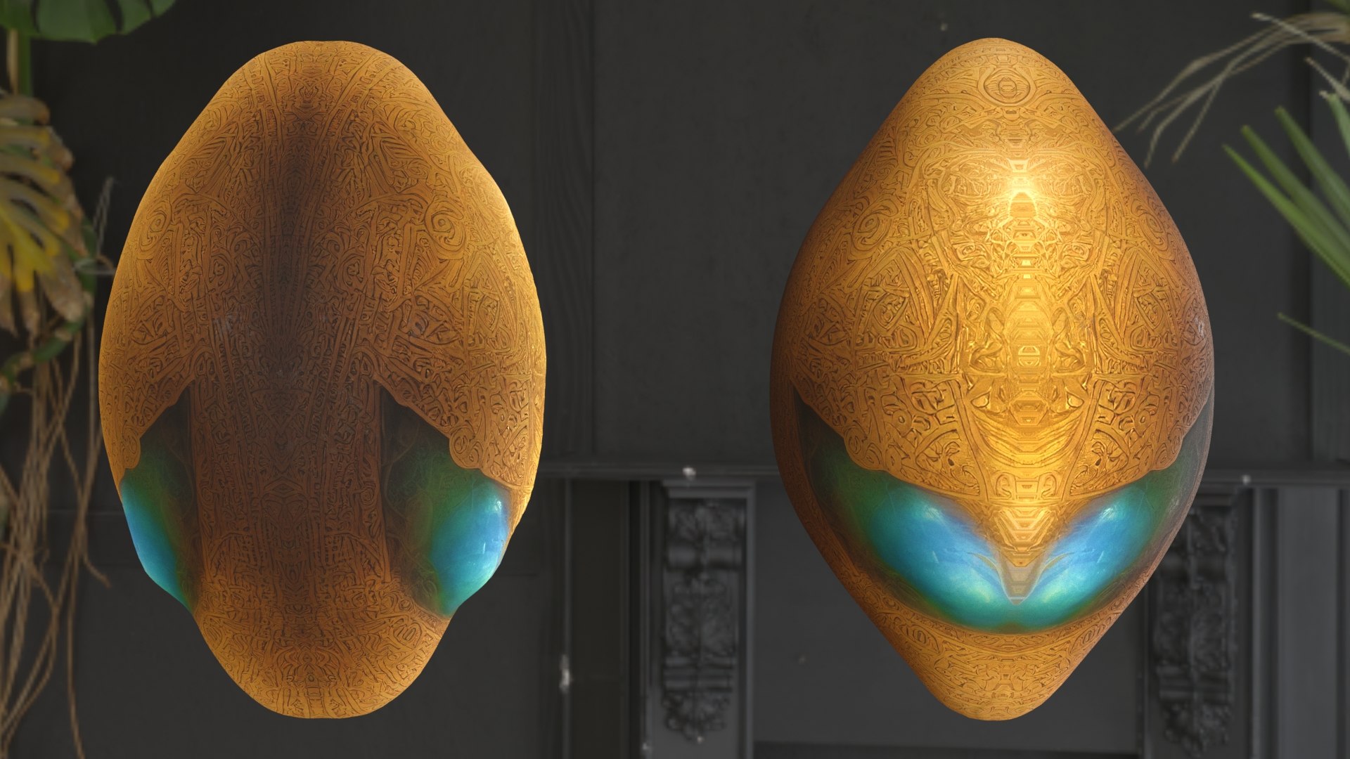 3D Egyptian Egg 1 - TurboSquid 1988088