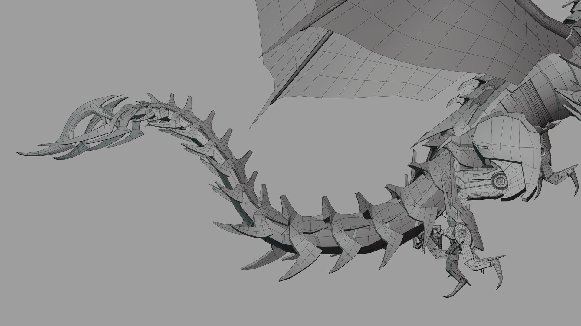 Predaking Mecha Dragon Transformers Prime model - TurboSquid 1817559