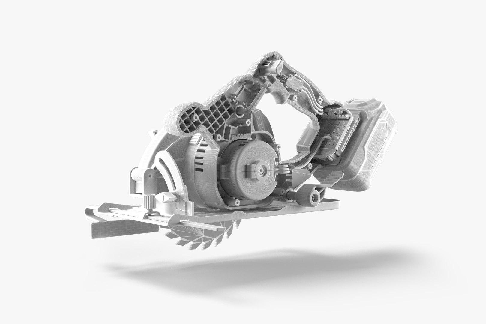 Circular Saw Model - TurboSquid 1916835