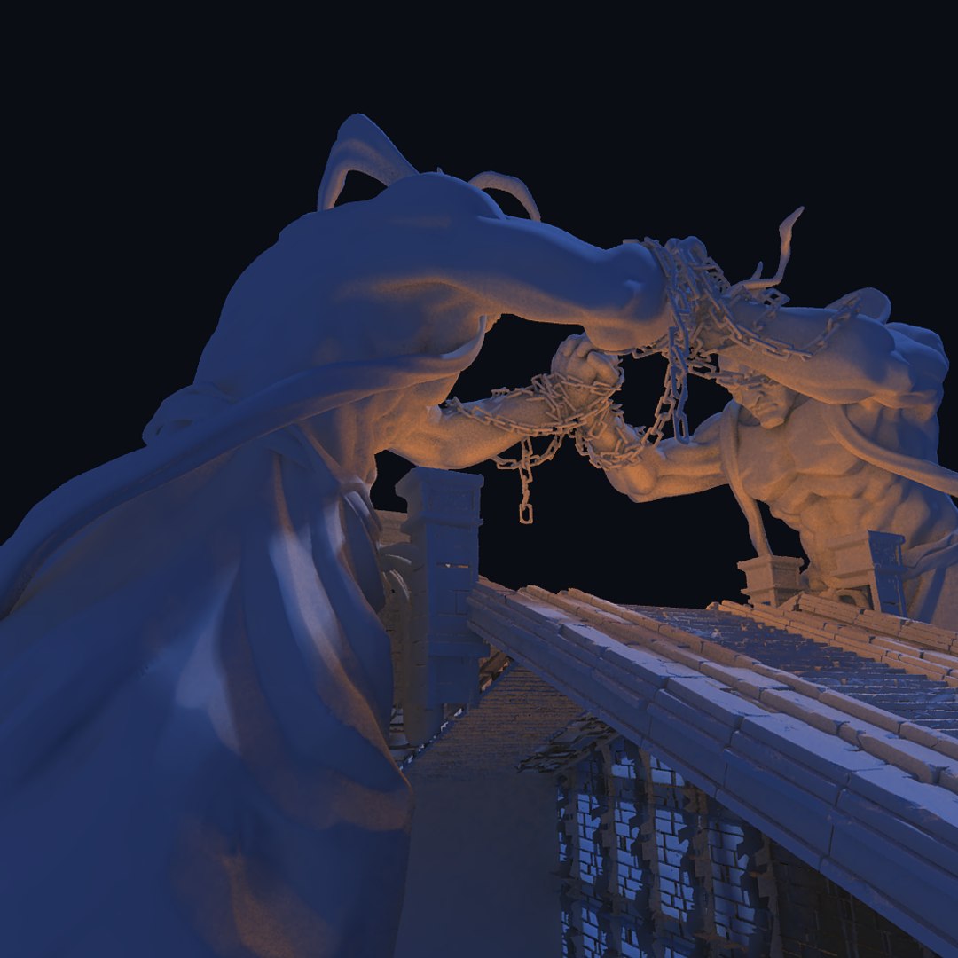 Giant Gate 3D Model - TurboSquid 1592556