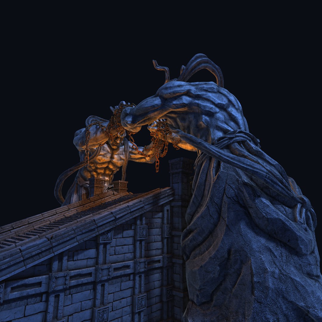 Giant Gate 3D Model - TurboSquid 1592556