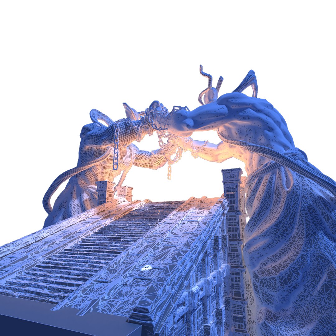 Giant Gate 3D Model - TurboSquid 1592556