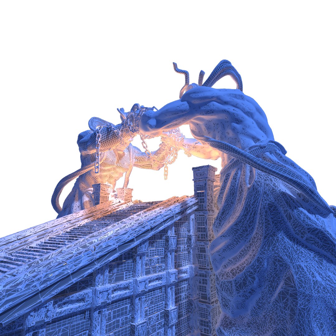 Giant Gate 3D Model - TurboSquid 1592556