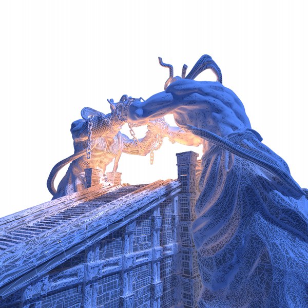 Giant gate 3D model - TurboSquid 1592556