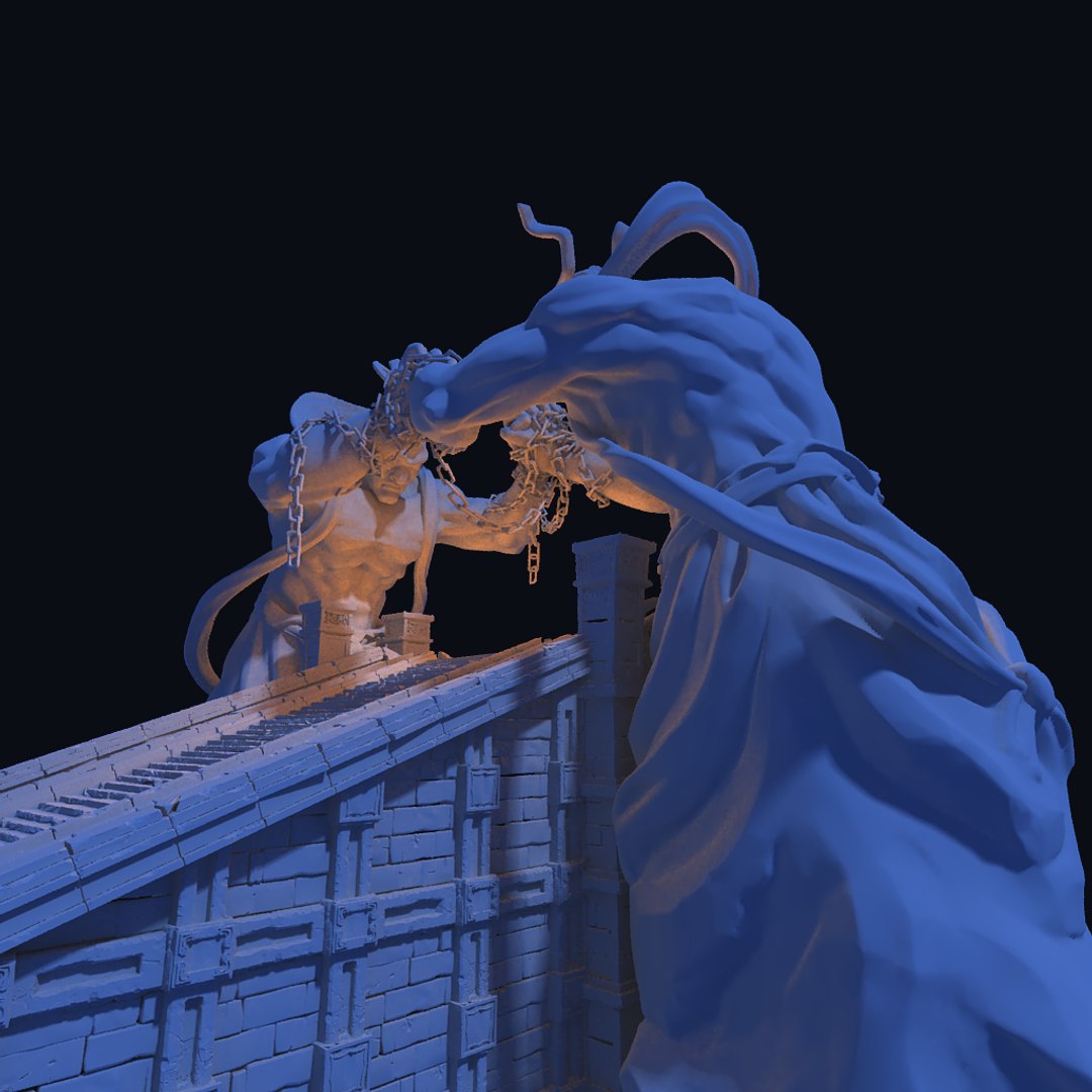 Giant Gate 3D Model - TurboSquid 1592556