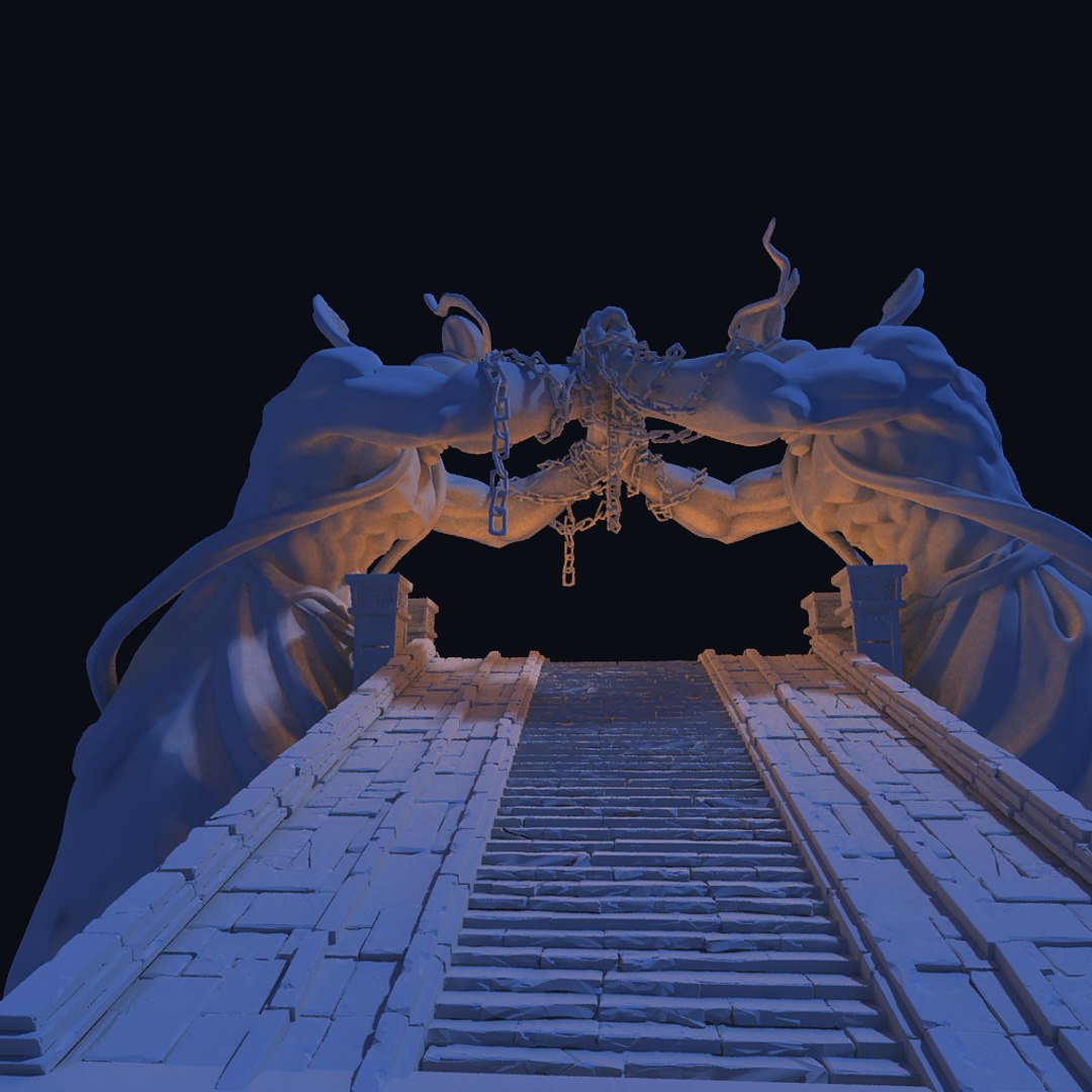 Giant Gate 3D Model - TurboSquid 1592556