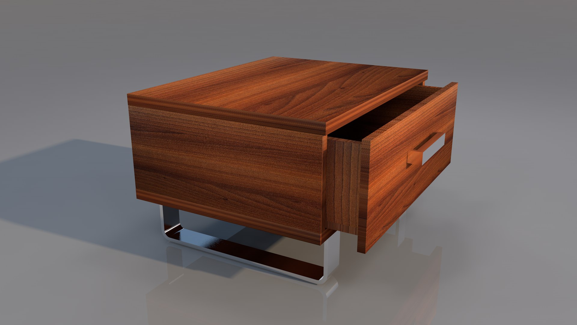 3D Bedside Table Model - TurboSquid 2393513