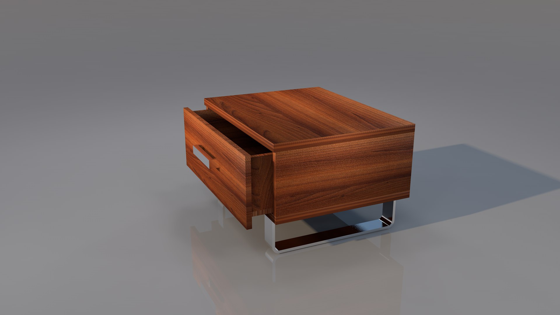 3D Bedside Table Model - TurboSquid 2393513