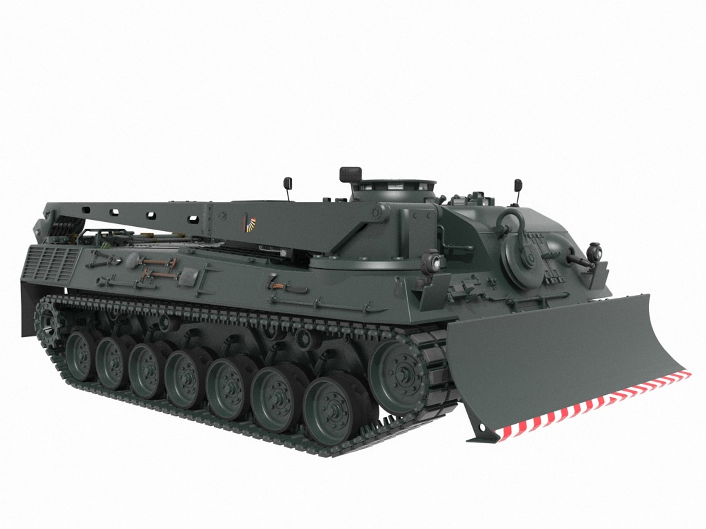Bergepanzer 2 Leopard 3D Model - TurboSquid 1451916