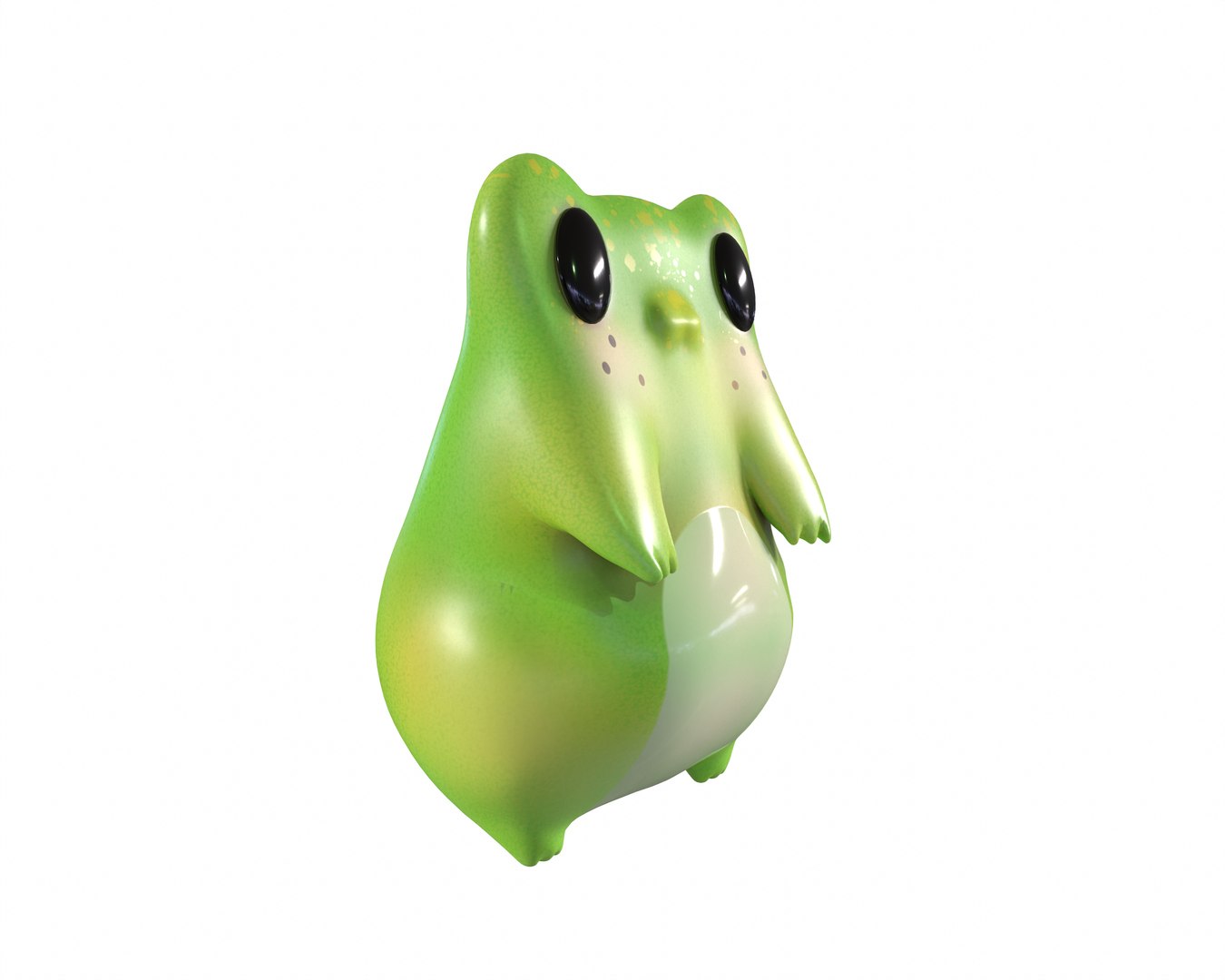Stylized Frog 3D Model - TurboSquid 1892386