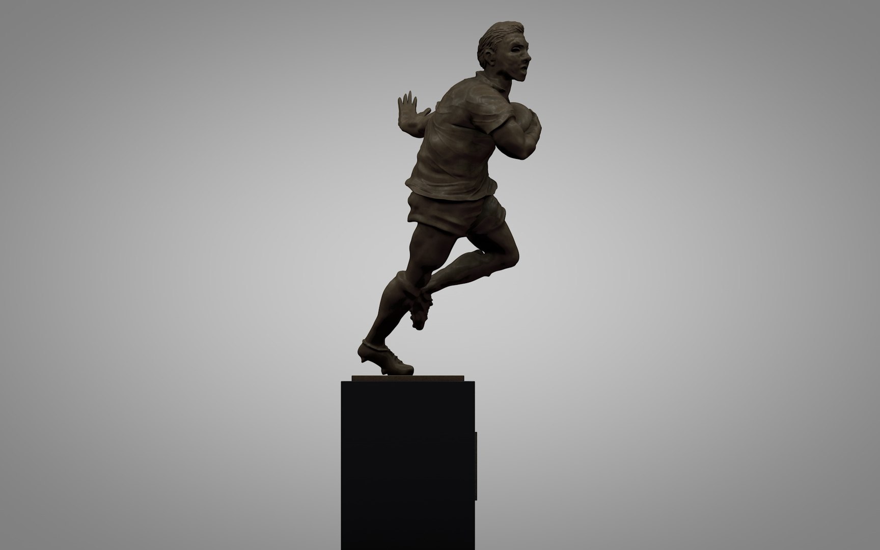 ASB Rugby Awards Referee Of The Year Trophy L1355 3D - TurboSquid 1723213