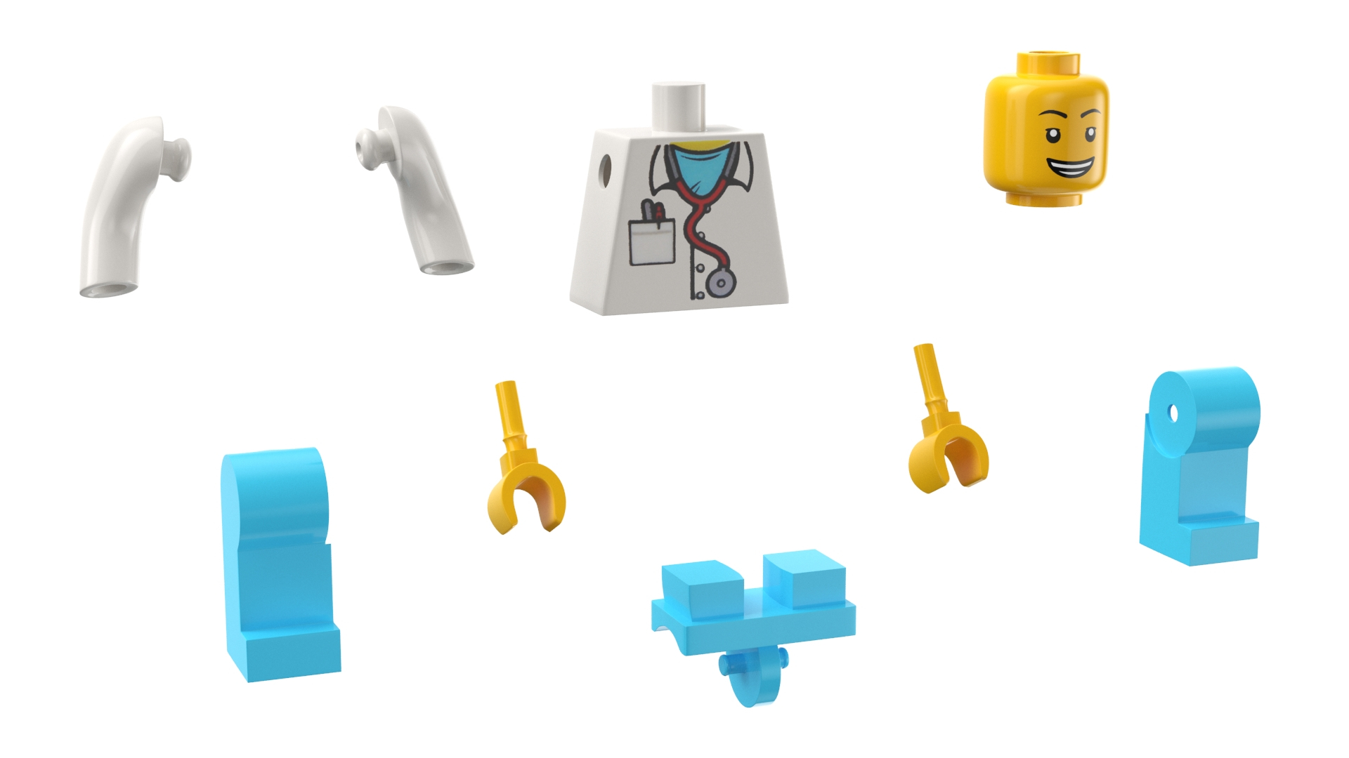 3D Real Lego Man Model - TurboSquid 1593895