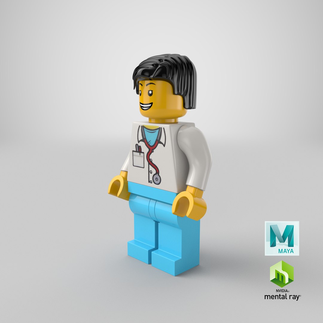 3D real lego man model - TurboSquid 1593895