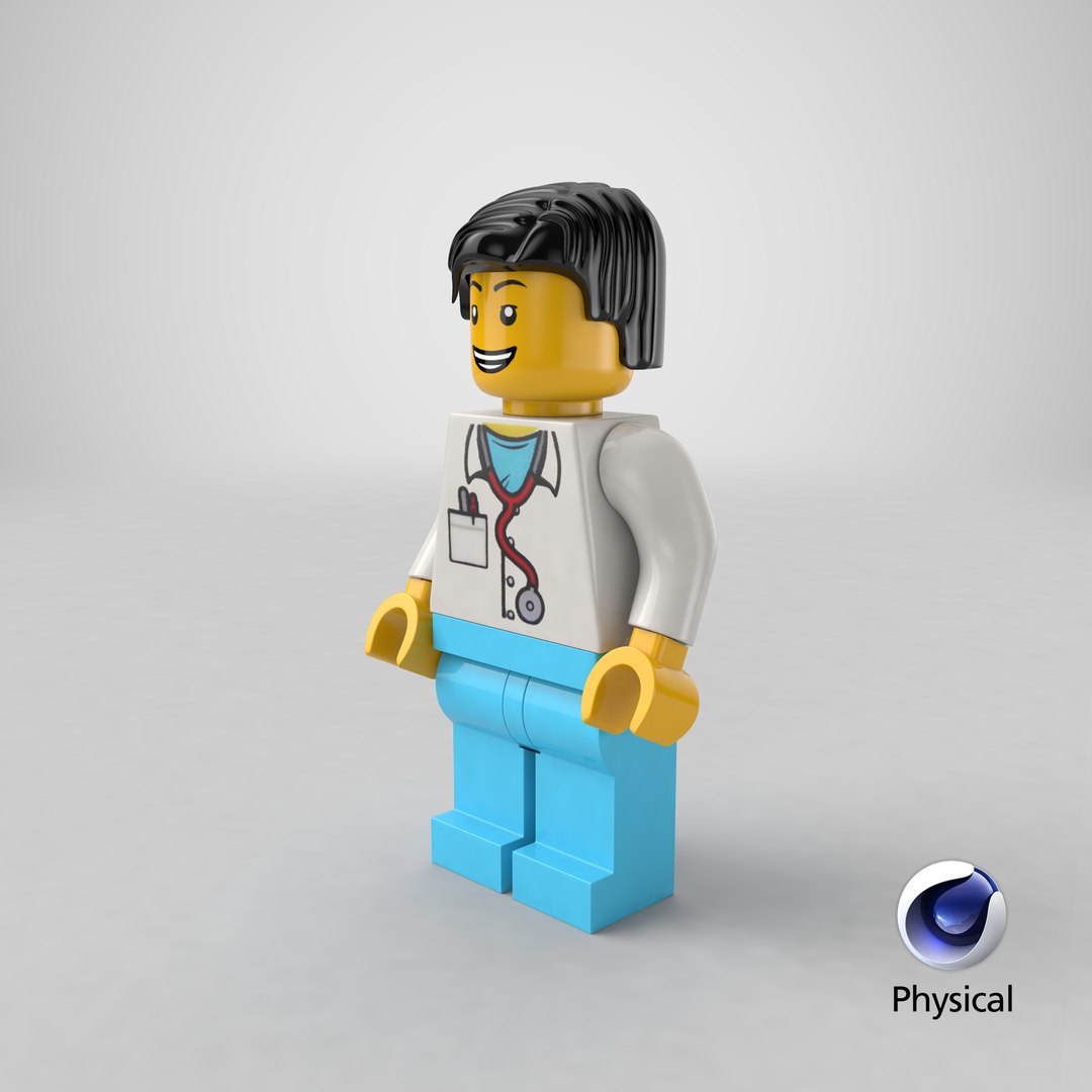 3D real lego man model - TurboSquid 1593895