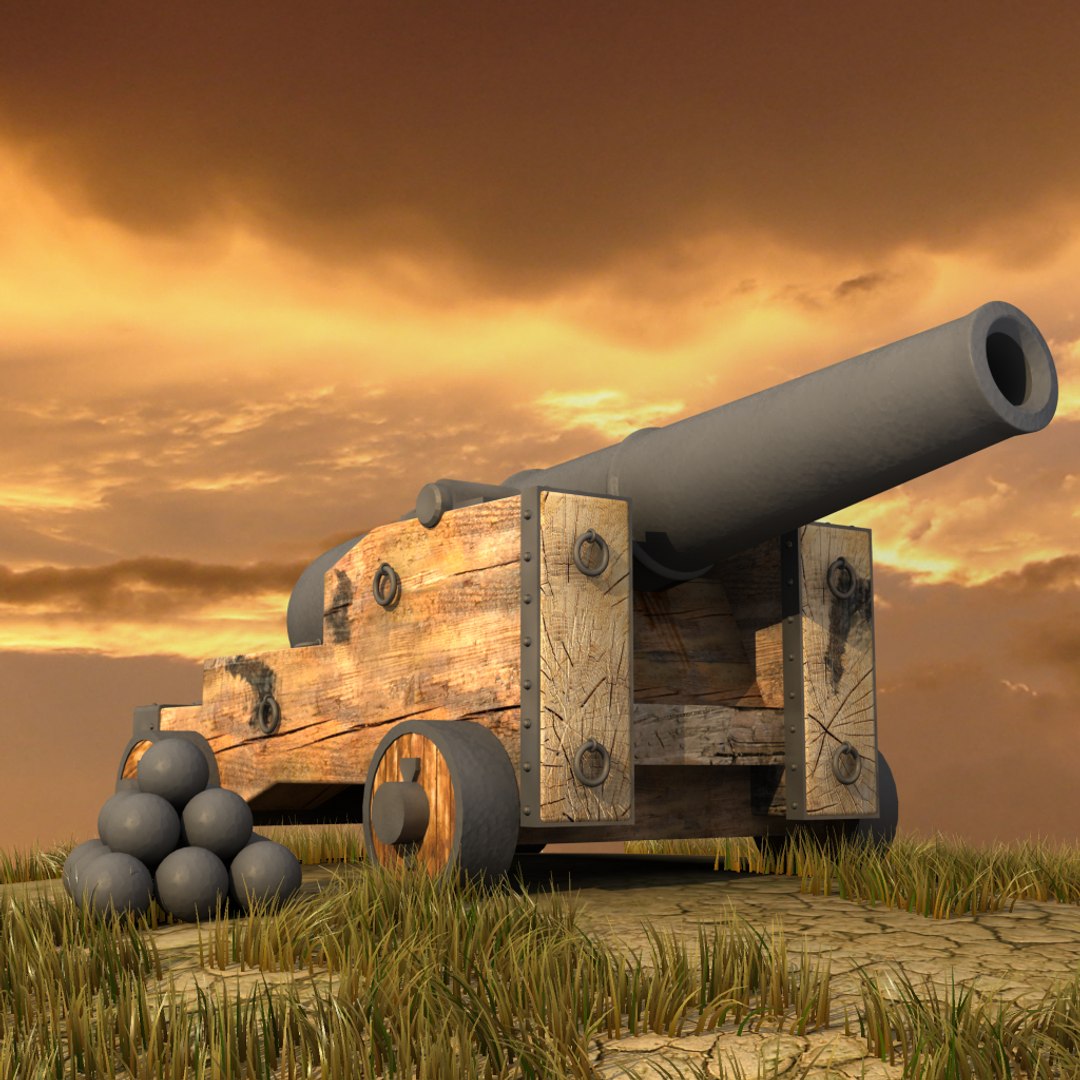 3dsmax cannon