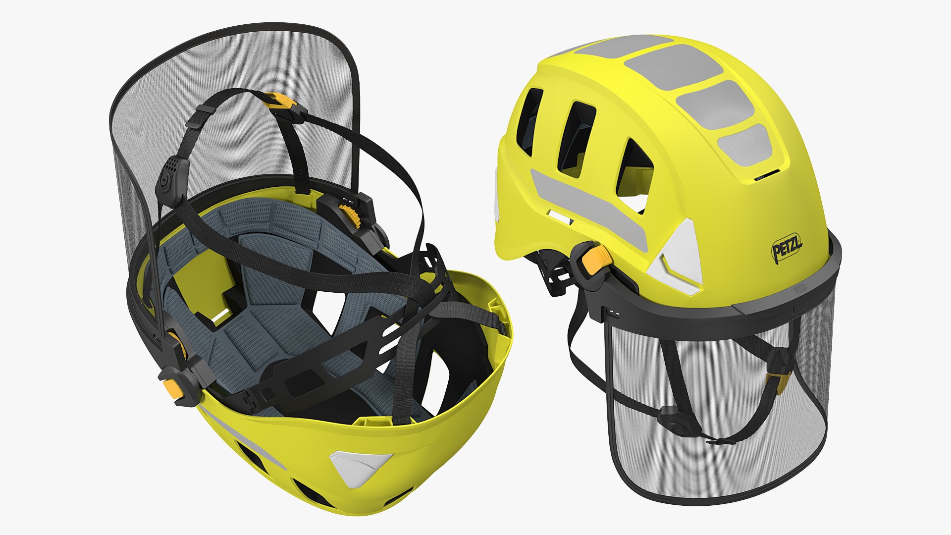 Petzl strato vent hi-viz 3D - TurboSquid 1472289
