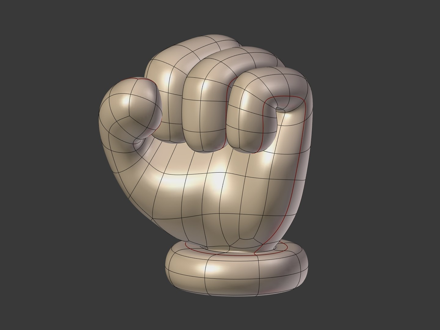 Cartoon Hand Model - TurboSquid 1415331