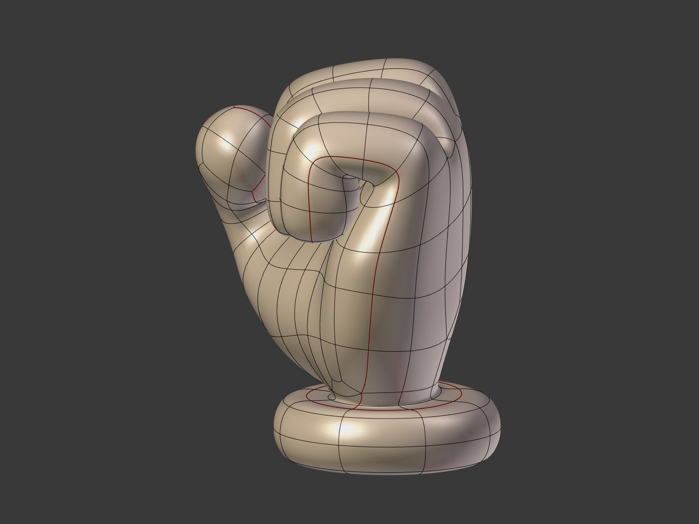 Cartoon Hand Model - TurboSquid 1415331