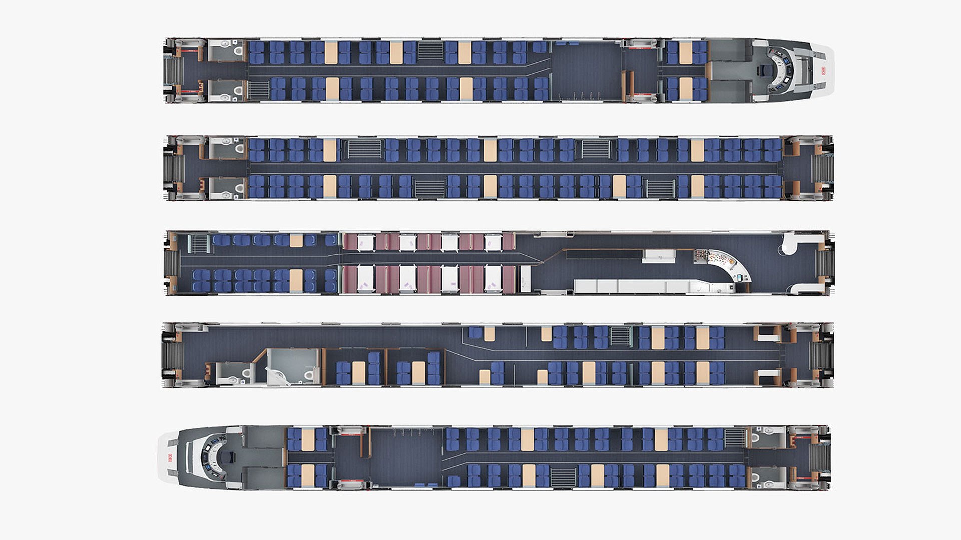 3D Ice 4 Cabin Cockpit Model - TurboSquid 1475746