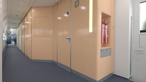 modelo 3d ICE 4 Speed Train Cabin y Cockpit - TurboSquid 1475746