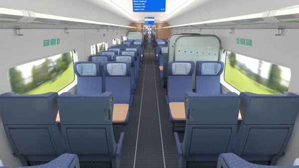 modelo 3d ICE 4 Speed Train Cabin y Cockpit - TurboSquid 1475746